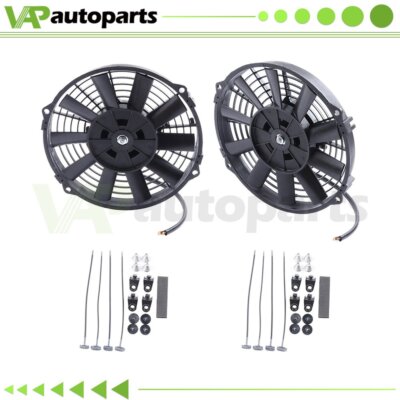 Radiator Condenser Cooling Fan 9" Inch Universal For 1990-2001 Acura ...
