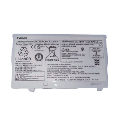 Original CXDI-710C Medical Tablet Battery for CANON LB-4A Brand New ...