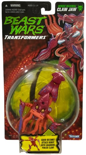 Transformers Beast Wars Heroic Maximal Claw Jaw 1996 Action Figure NEW ...