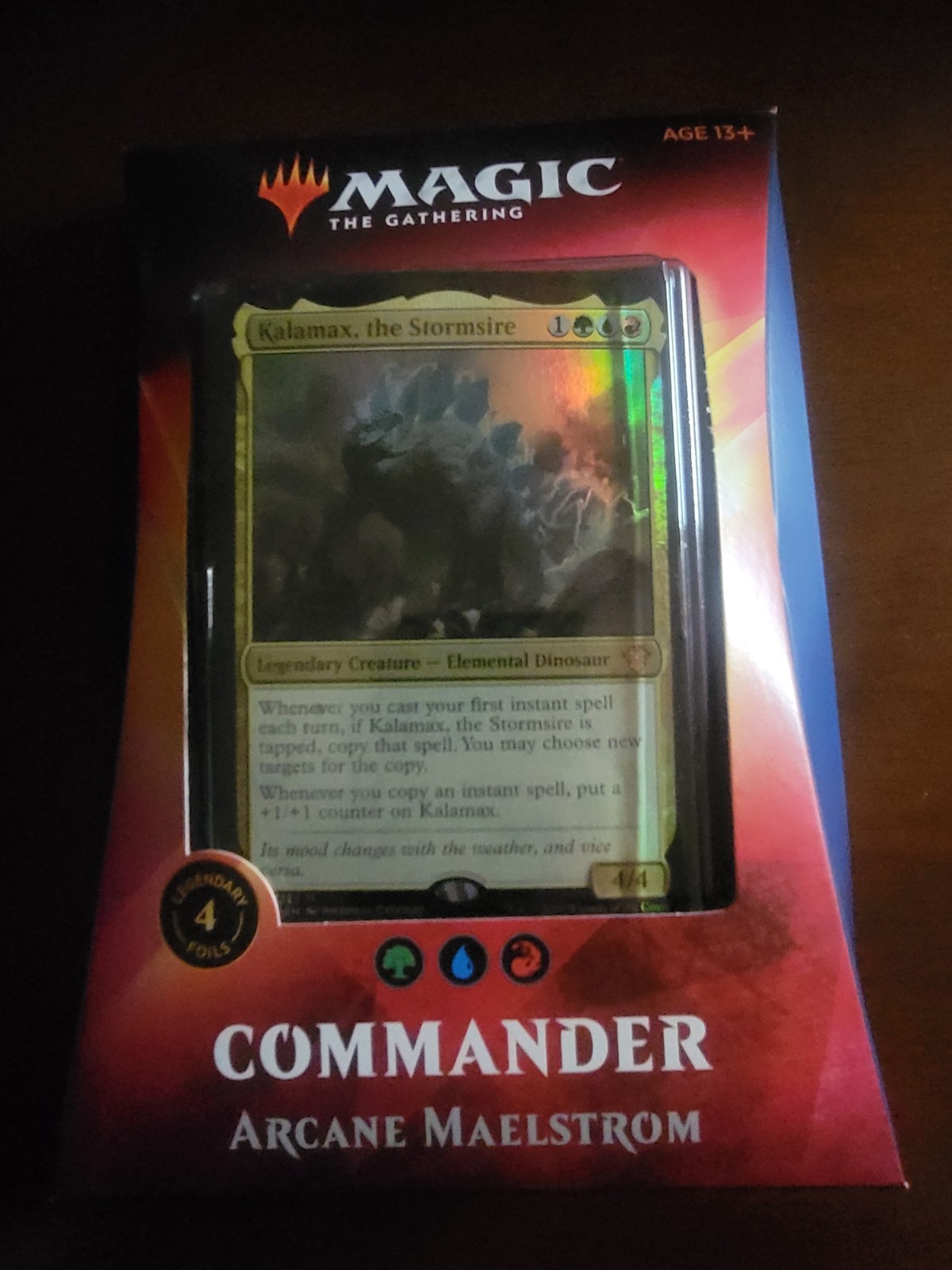 Magic The Gathering 2020 Ikoria Arcane Maelstrom Commander Deck Sealed ...