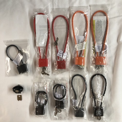 Lot Of 10 Assorted Gun Locks - 15” - 11” - 8” Cable Locks - 1 Trigger Lock | eBay