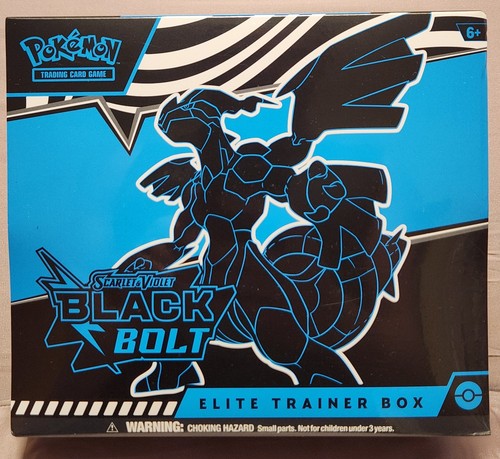 Pokemon TCG - Scarlet & Violet Black Bolt Elite Trainer Box ETB SV | eBay