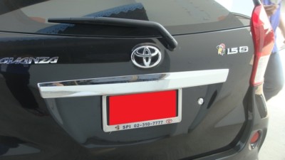 Chrome Rear Trunk Lid Cover Fit For Toyota Avanza Minivan 2012-2015 | eBay