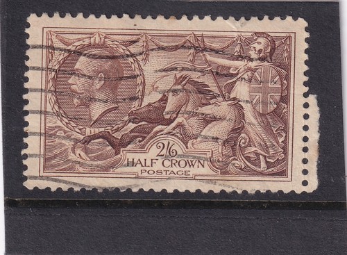 GB KGV 1934 RE-ENGRAVED KGV 2/6 SHILLINGS- SEAHORSE VFU #1235 | eBay