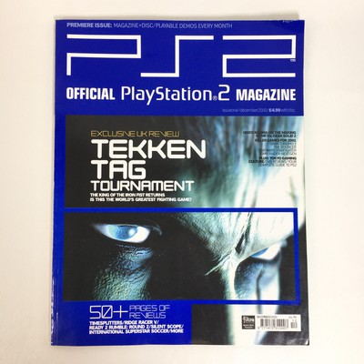 2000 PLAYSTATION 2 Sony PS2 Magazine Premiere First 1st UK Issue 001 ...