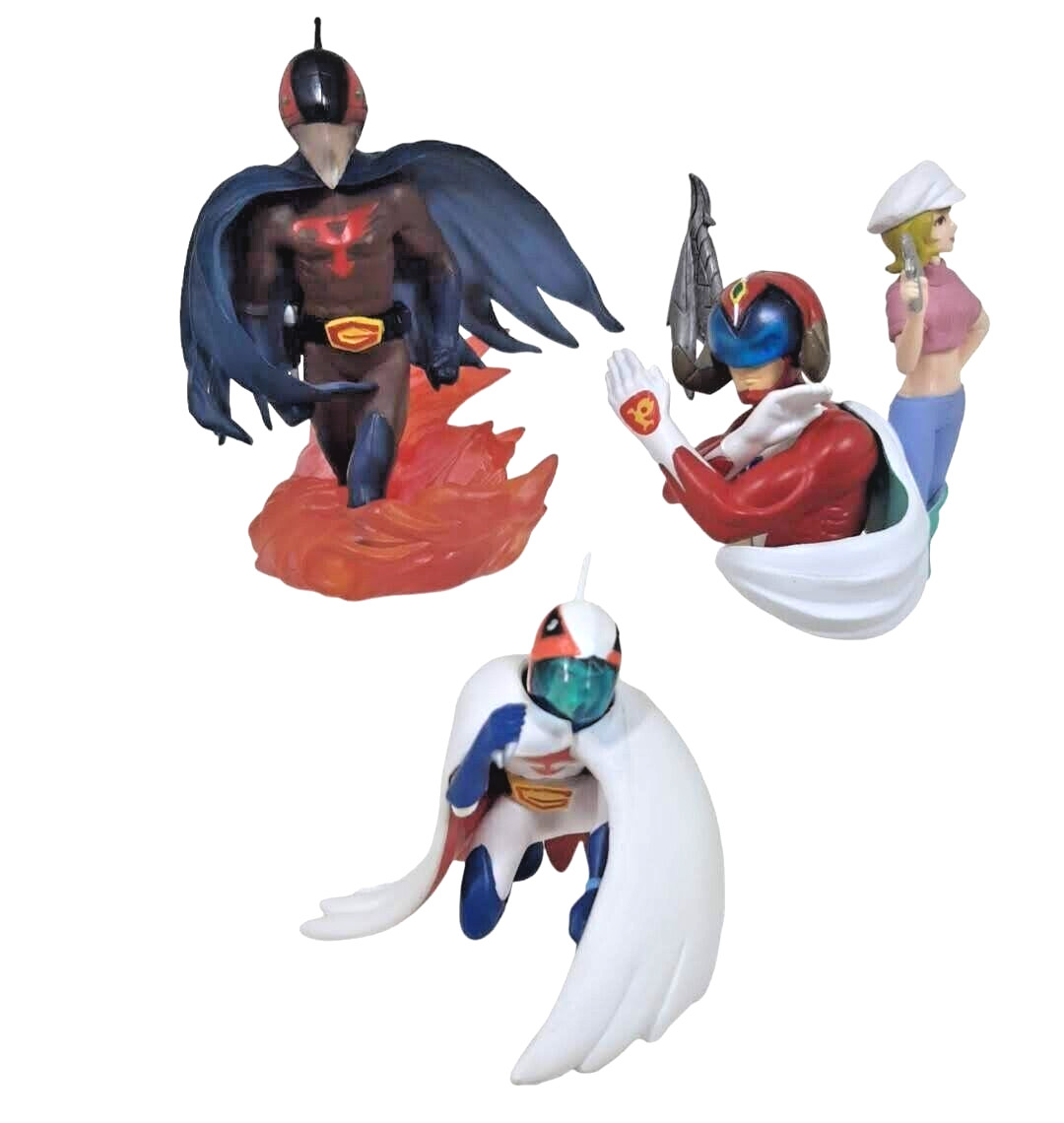 3 GATCHAMAN JOE ASAKURA THE CONDOR HURRICANE POLYMAR TERU NANBA ...
