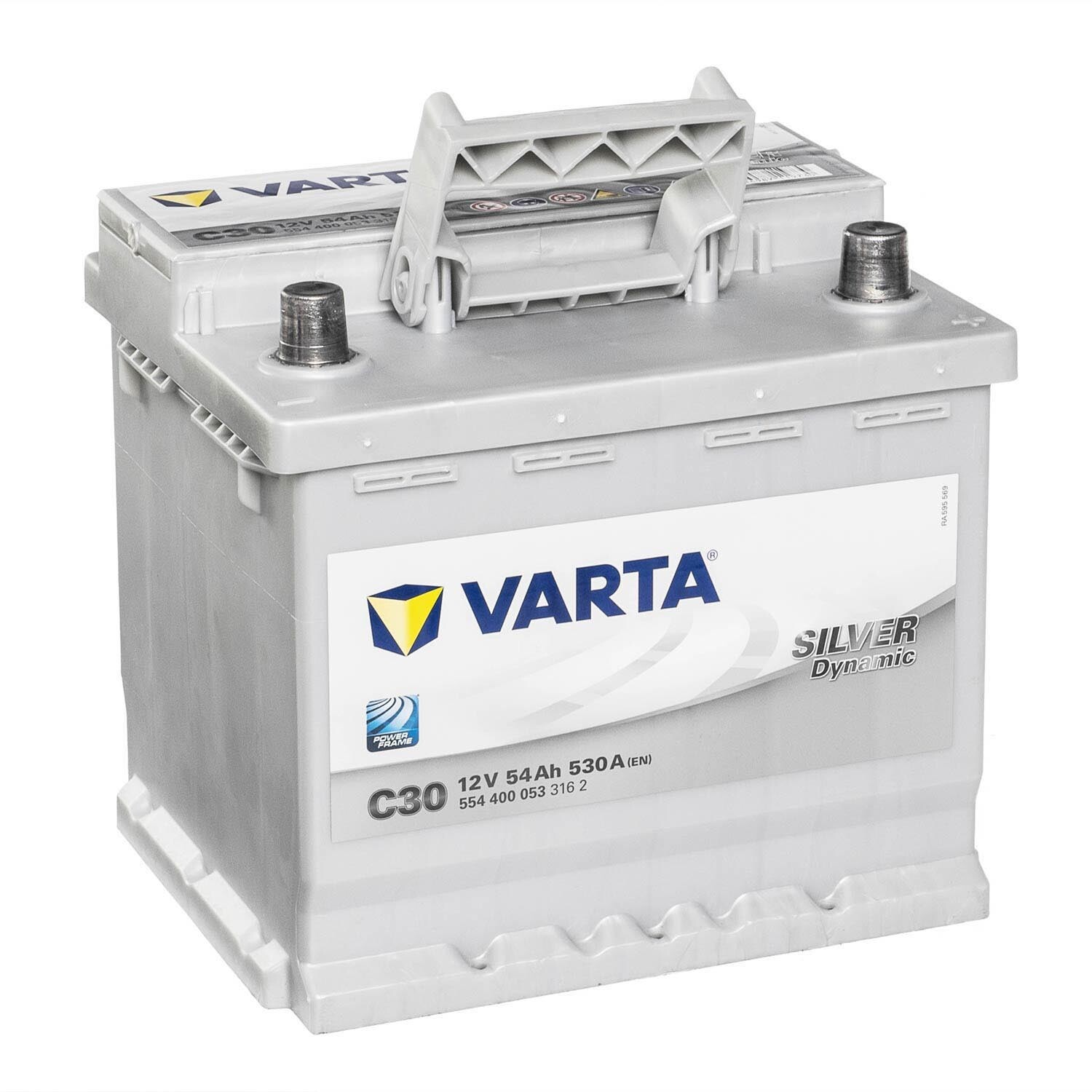 VARTA Silver Dynamic Autobatterie C30 12V 54Ah ers. 36 41 43 44 50 55 ...