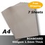 7 x BoxBoard Backing Card ChipBoard 900gsm 1.5mm A4 100% ReCycled # ...