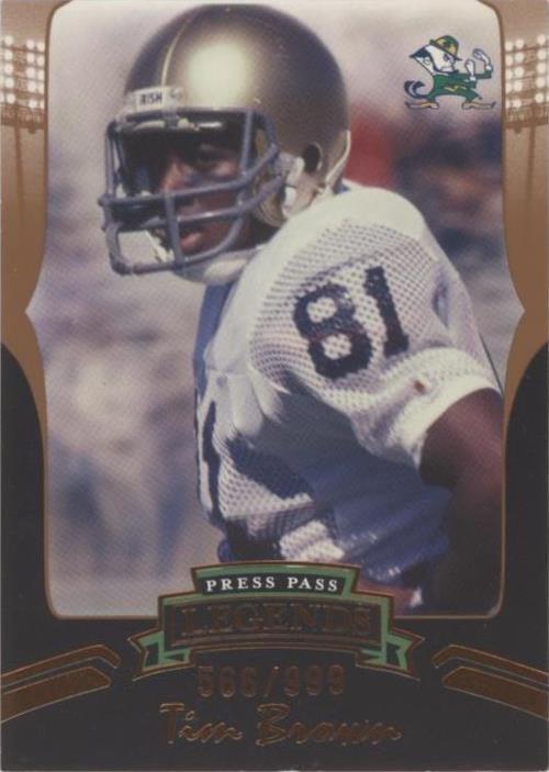 2006 Press Pass Legends - Tim Brown #B68 Bronze Color /999 for sale ...