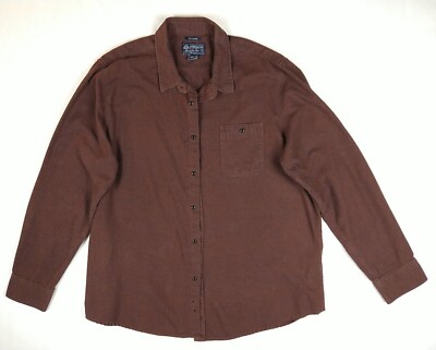 American Rag Brown Button-Up Shirt (Men Size 3XL 3X-Large) | eBay