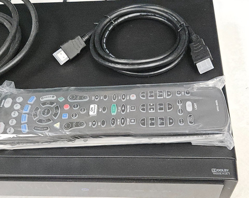 Motorola DCX3400 HD Digital Cable Box HDTV Dual Tuner DVR HDMI Black W ...