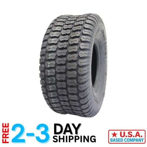Durable 15x6.00-6 Turf Tread Tire for Lawn and Garden Tractors - 570 ...