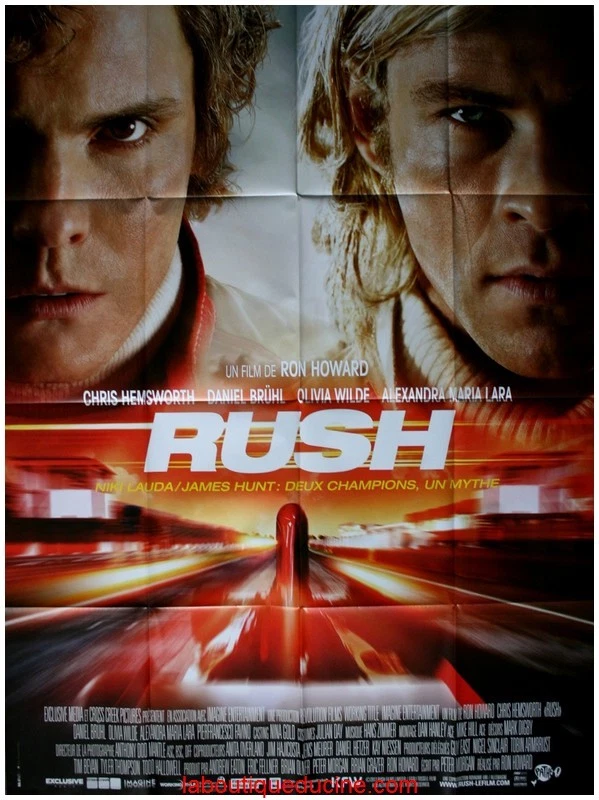 Rush Poster Ron Howard