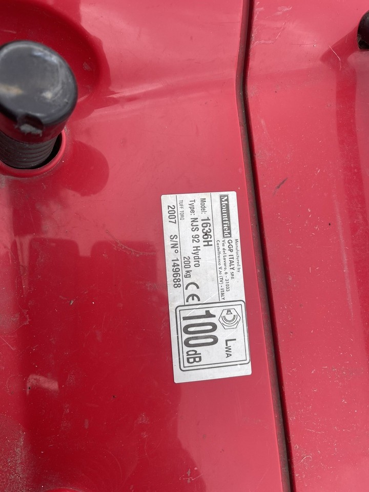Mountfield Ride On Mower 1636H | eBay UK