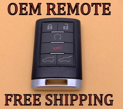 OEM 2007-2014 CADILLAC ESCALADE KEYLESS ENTRY REMOTE FOB TRANSMITTER ...