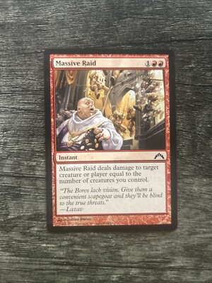 MTG 1x Massive Raid x1 LP Gatecrash | eBay