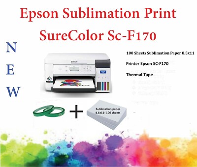 Epson SureColor SC-F170 Wireless InkJet Dye-Sublimation Printer | eBay
