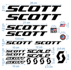Scott Die-Cut Decals Stickers Bicycle Graphic Autocollant Aufkleber ...