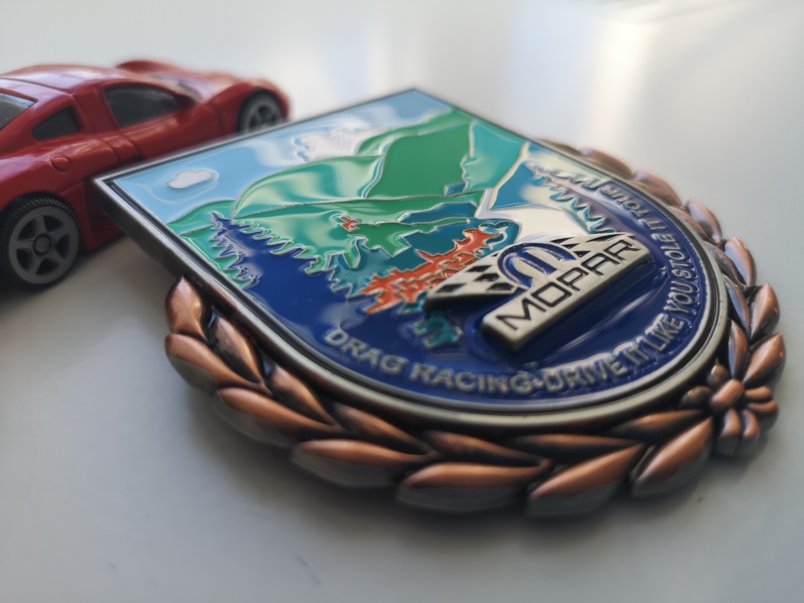 MOPAR Badge Vintage Mopar grill badge- Ideal for all classic cars. USA ...