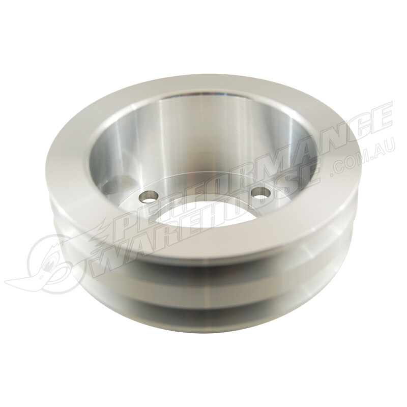 Aluminium Crank Pulley 4 Bolt Ford Windsor/Ford Cleveland 1969+ Double ...