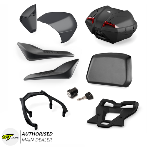 Yamaha TMAX 22-2024 45L Urban Pack Top Box Rear Carrier etc Dark Petrol ...