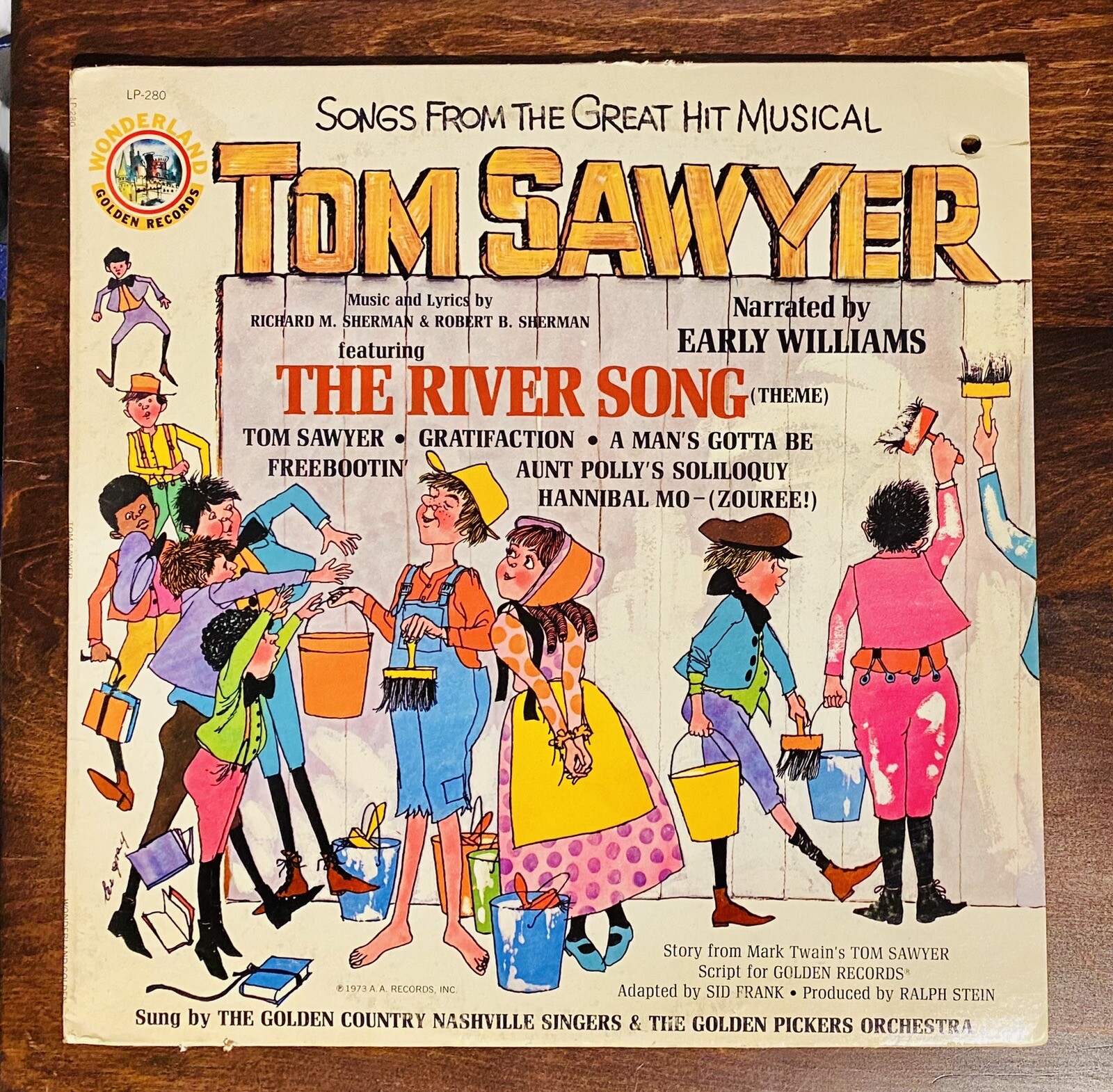 Vintage Vinyl SONGS FROM THE GREAT HIT MUSICAL TOM SAWYER LP Record | eBay