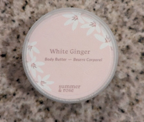 summer & rose White Ginger body butter 1.5 fl oz 44 ml sealed | eBay