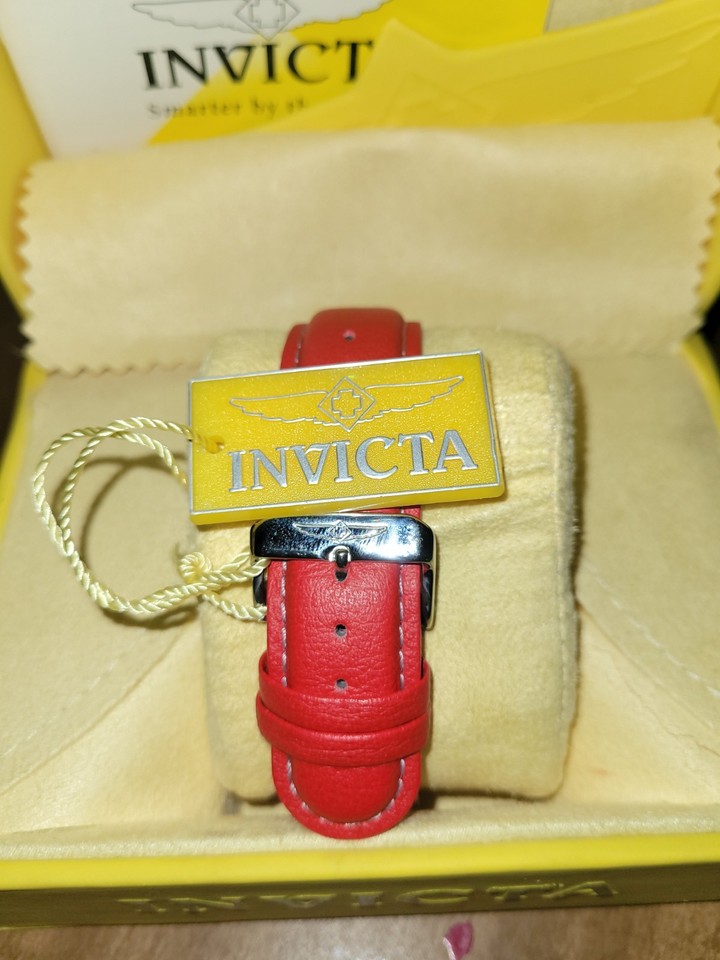 Invicta Men's Model 2144 Lupah Dragon Lorica Swiss Made Red Band ...
