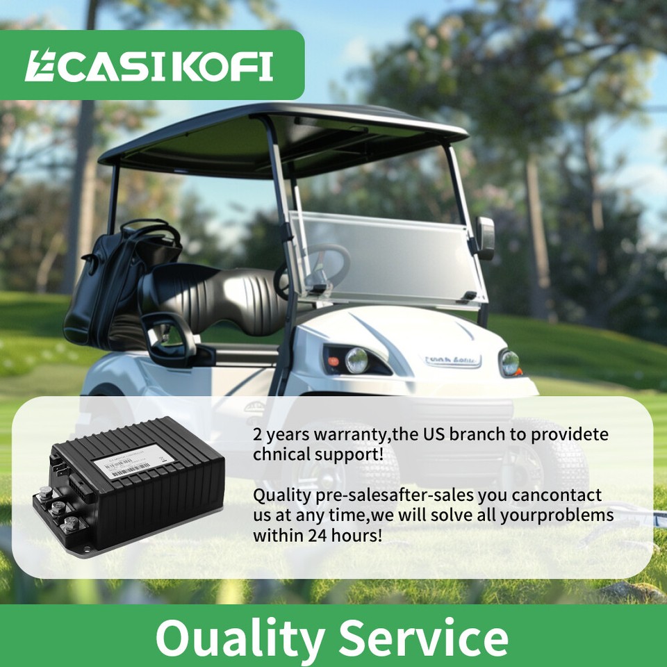 48V 250A DC Motor Controller for Curtis Club Car DS Golf Cart 1510-5201 ...