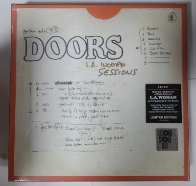 The Doors – L.A. Woman Sessions - 4 x LP Vinyl Record Box Set - RSD ...