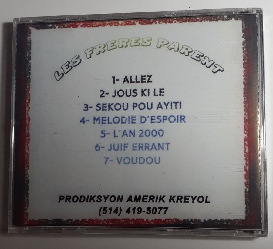 LES FRERES PARENT (ALLEZ) Haitian Christian Music CD | eBay