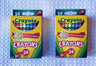Crayola Crayons 24 Count (Lot of 2) | eBay