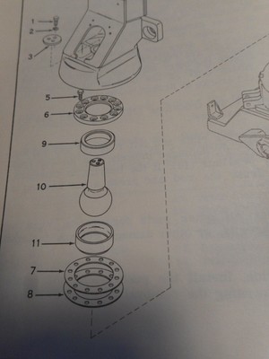 Construction Equip Parts - Clark 290M Tractor