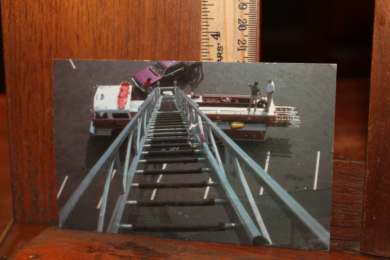 Vintage Postcard 100 Foot Maxim Aerial Ladder Westerly RI Fire ...