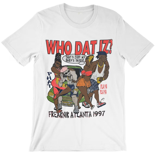 New Rare 1997 Freaknik Atlanta Style Unisex White T-shirt | eBay