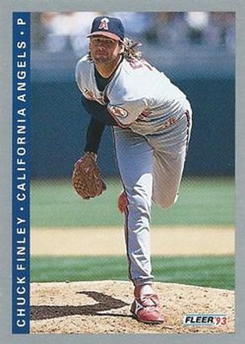 #191 Chuck Finley - California Angels - 1993 Fleer Baseball | eBay