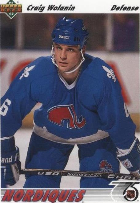 1991-92 Upper Deck - Craig Wolanin #486 for sale online | eBay