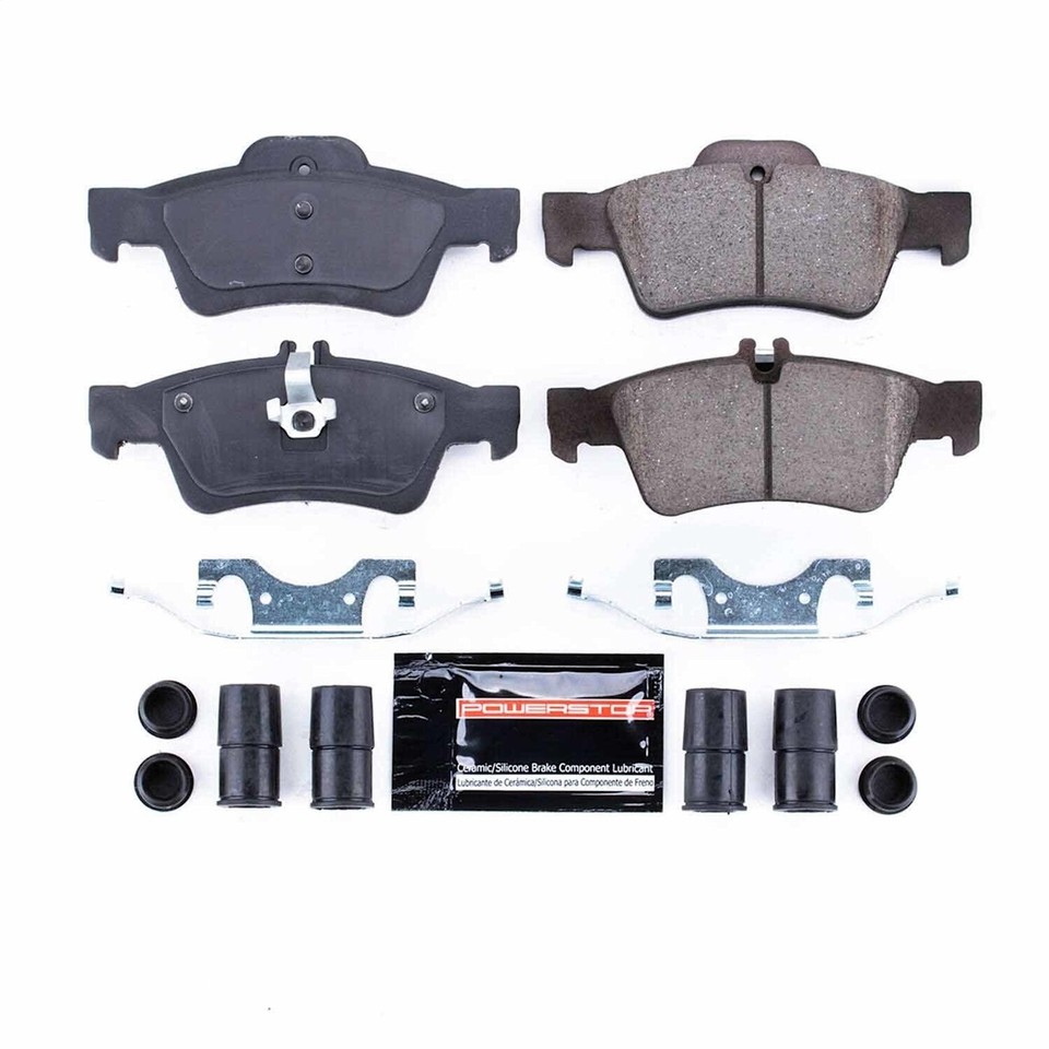 Powerstop Z23-986 2-Wheel Set Brake Pad Sets Rear for MB Mercedes E ...