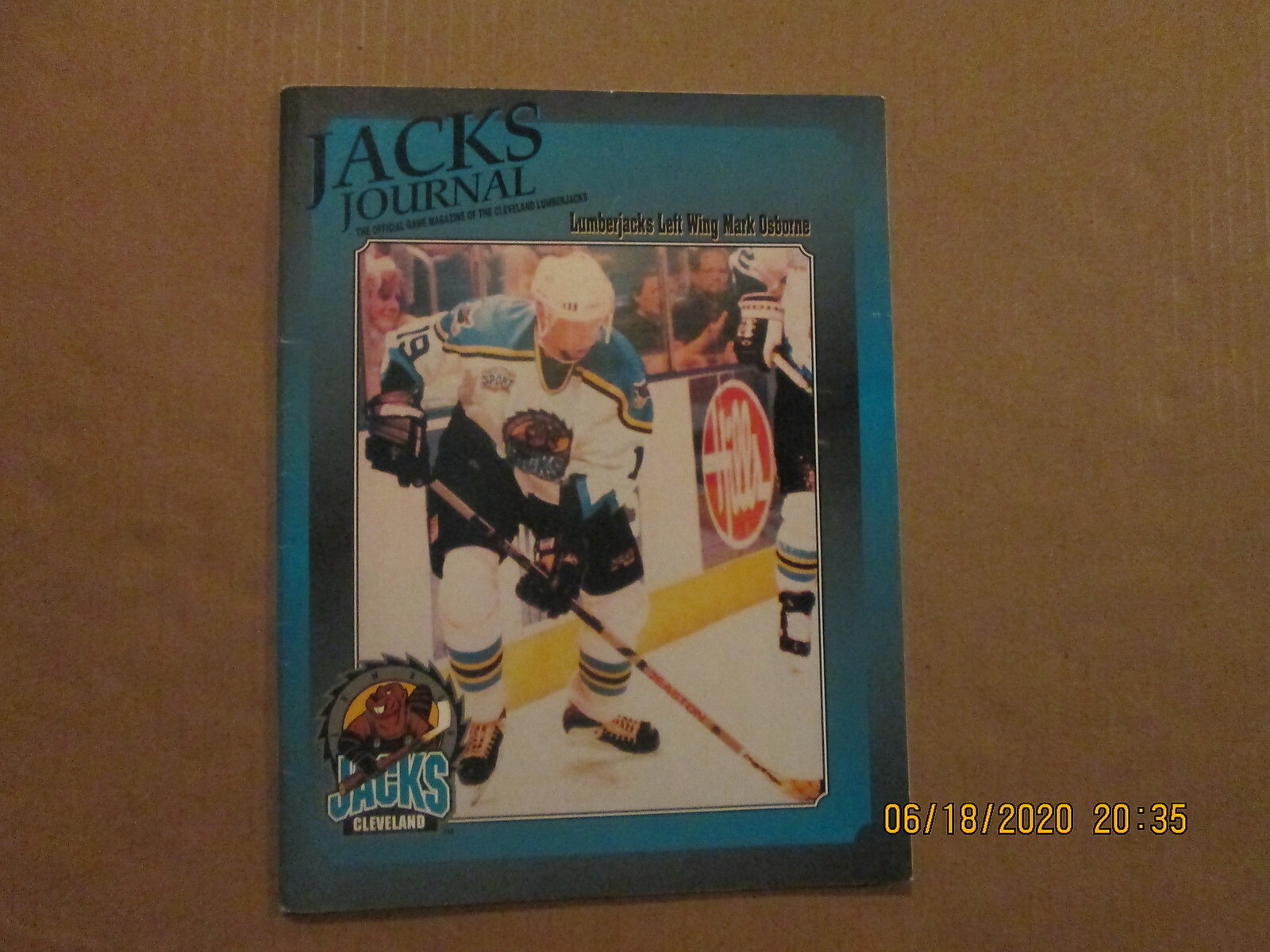 IHL Cleveland Lumberjacks Vintage Defunct Circa 1996-97 Team Logo ...