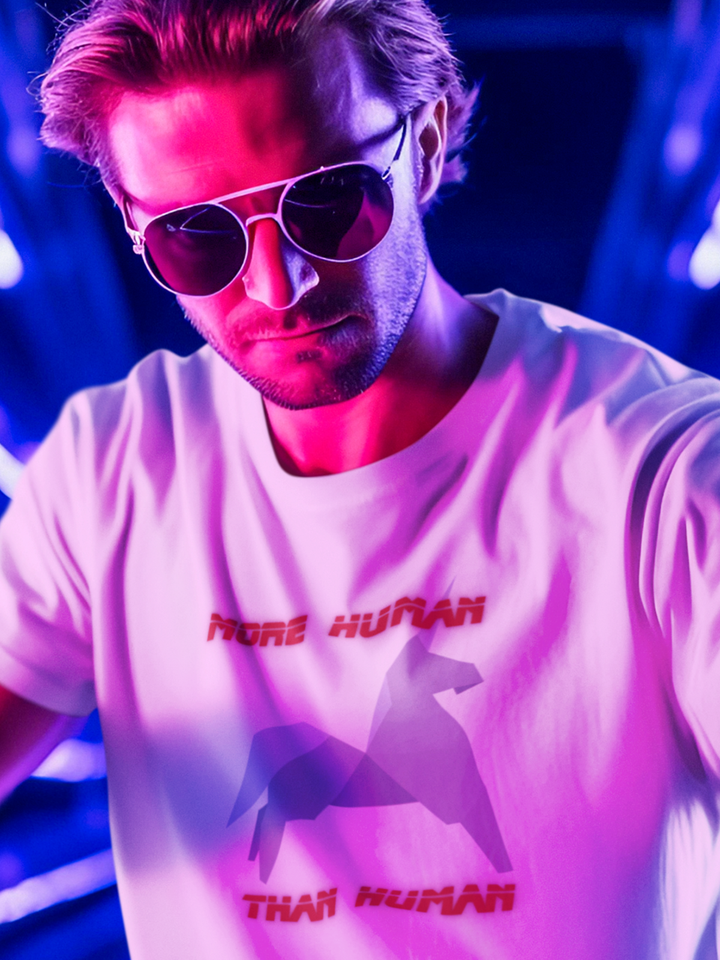 Bladerunner T-Shirt Replicant Tee- Origami Unicorn film movie graphic t ...