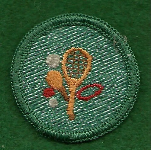 GIRL SCOUT BADGE - BRIGHT MEDIUM GREEN - SPORTS - FREE SHIPPING | eBay