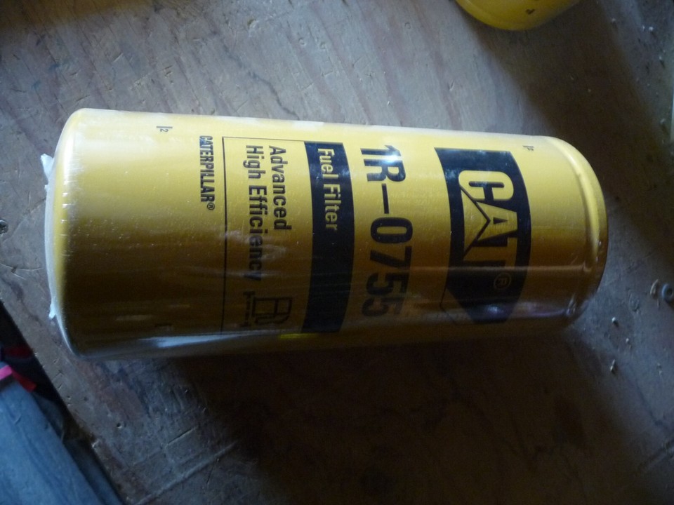 Genuine CAT Fuel Filter 1R0755 fits SR5 SR500 TH48 TH48-E70 TH48-E80 | eBay