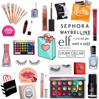 Unique Woman Makeup Beauty Box New Makeup From Sephora, Drugstore, & BH ...