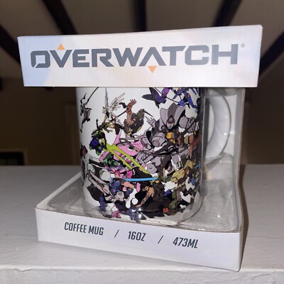 Overwatch Character Chase Coffee Mug 16oz Hard To Find EUC | eBay