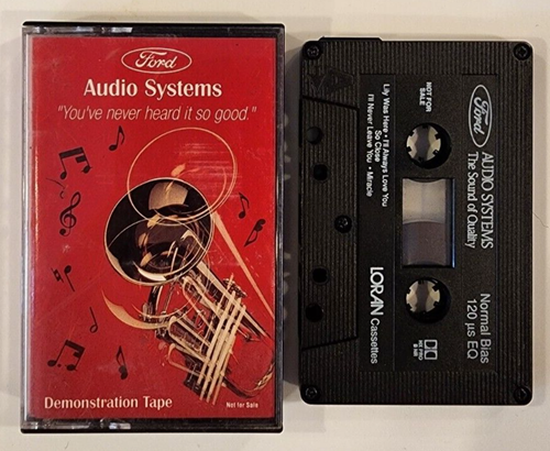 FORD Audio Systems Demonstration Cassette Tape WHITNEY HOUSTON Hall ...