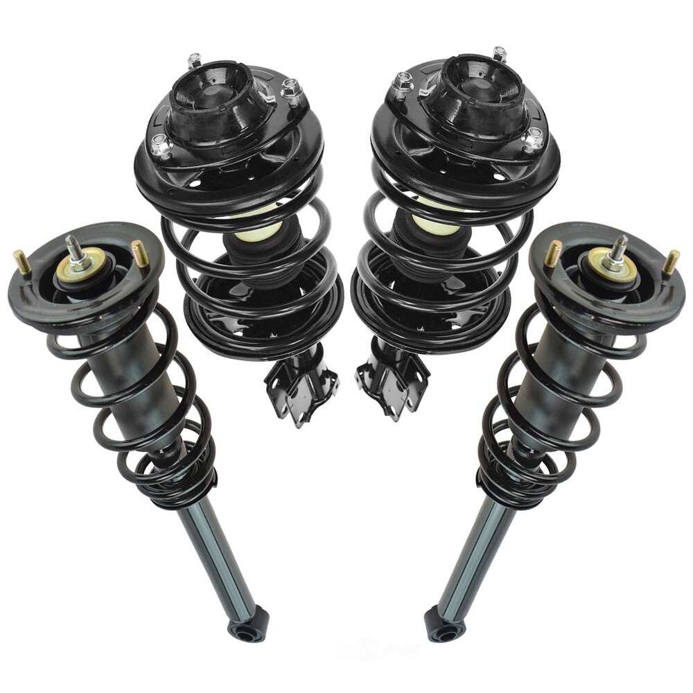 Suspension Strut and Coil Spring Kit-4 Piece Strut and Spring Assembly ...