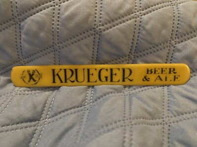 Vintage Krueger Beer & Ale Foam Scraper | eBay