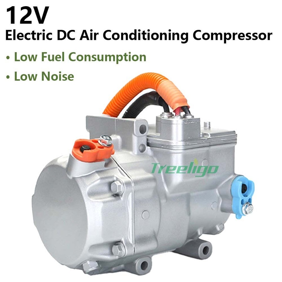 12V Electric Air Conditioner Compressor Car Truck AC Compressor ...