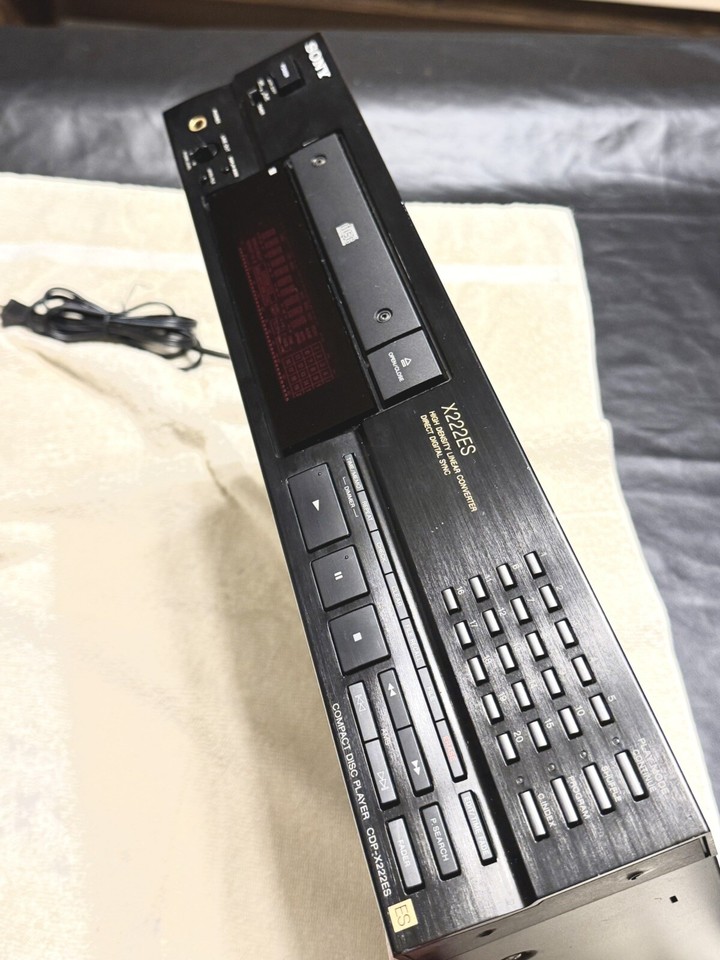 Vintage Sony CDP-X222ES ES Series Compact Disc CD Player TESTED Works ...