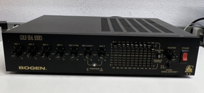 Bogen GS-35 Gold Seal Series Public Address Amplifier 35W 8ohm/70V/25V ...